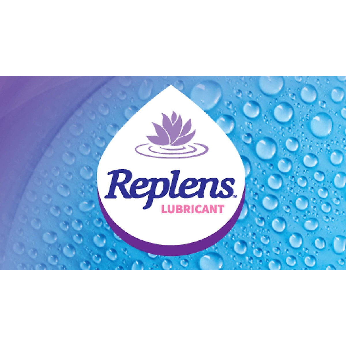 Replens Silky Smooth Personal Lubricant 2.7 fl oz bottle