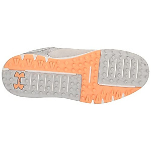 Under Armour Women's Charged Breathe 2 Knit Spikeless Cleat, (100) Halo Gray/Halo Gray/White, 10, US