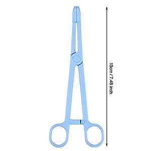 Reptile Feeding Tongs Reptile Feeding Clip Reptile Plastic Tweezers Tongs Feeding Tool
