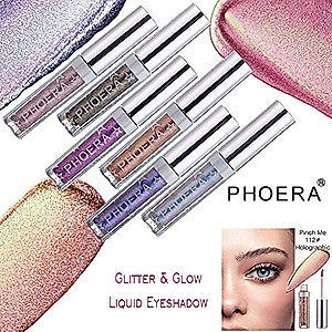 Corleone Glitter Eyeshadow, Shiny Liquid Eyeshadow Eyeliner, Long Lasting Quick-Drying Opaque Gel-Based Formula Creates High-Impact Multi-Dimensional Eye Shadow Set, Gift for Girls and Women (A9)