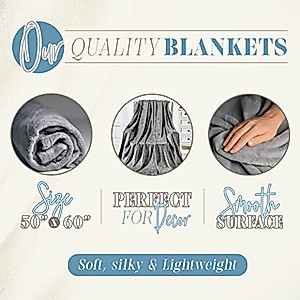 Elegant Comfort Lightweight Printed Throw Blanket- All Season, Ultra Soft, Cozy and Plush- Decorative Throw Blankets, Perfect for Lounging, 50 x 60 inches, Lighthouse, Throw Blanket