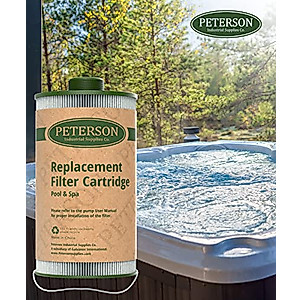 GALVANOX Replacement Filter Cartridge Compatible with Watkins 303279, PFF42TC-P4/Filbur FC2402/Unicel Compatible with Free Flow Hot Tub & More (2 Pack) 40 SQ FT