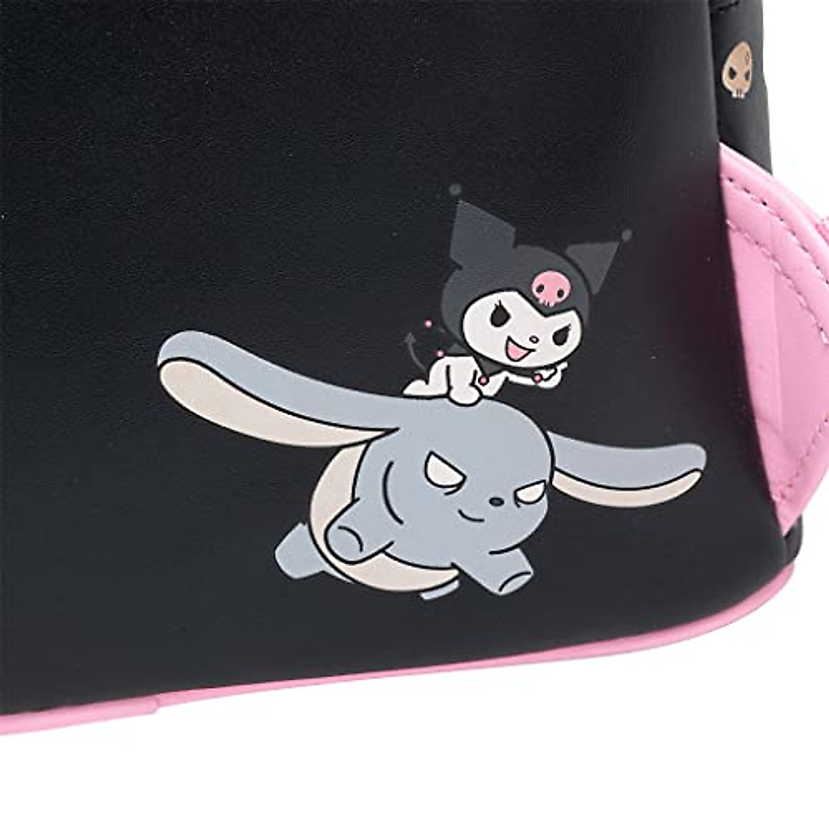Loungefly Sanrio Glow in the Dark Kuromi and Baku female Backpack