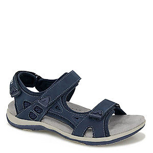 JBU by Jambu Women's Steller Vegan Sport Sandal, Blueberry, 9