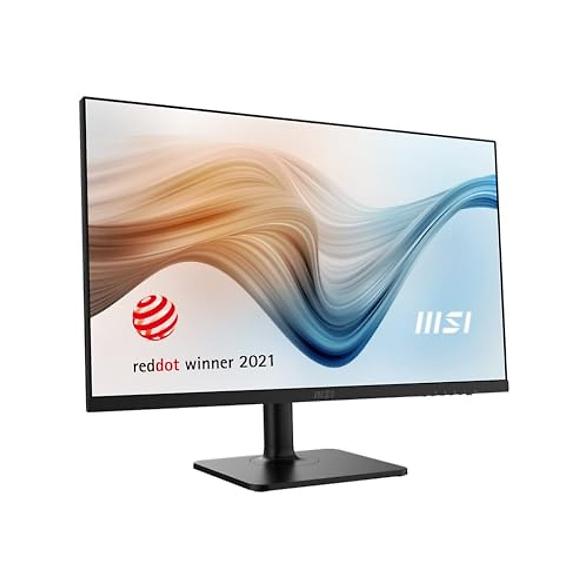 MSI Modern MD271QP, 27", 2560 x 1440 (QHD), IPS, 75Hz, TUV Certified Eyesight Protection, 5ms, HDMI, Displayport, USB C, Tilt, Swivel, Height Adjustable, Pivot