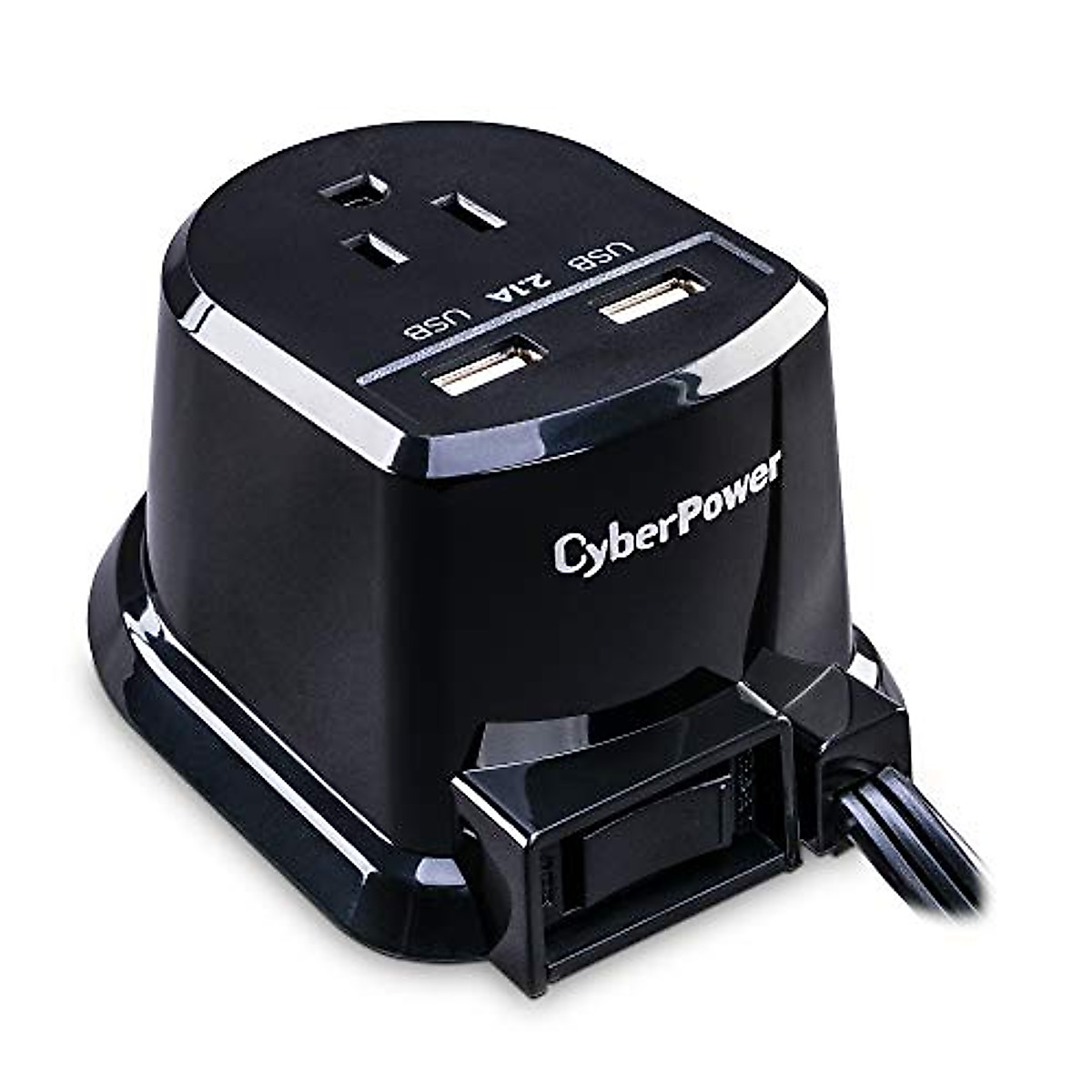 CyberPower CSP105U Professional Dual USB Power Station,Black