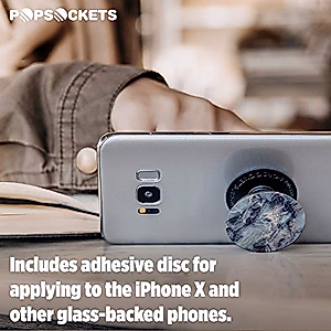 PopSockets: Collapsible Grip and Stand for Phones and Tablets - Blue Marble