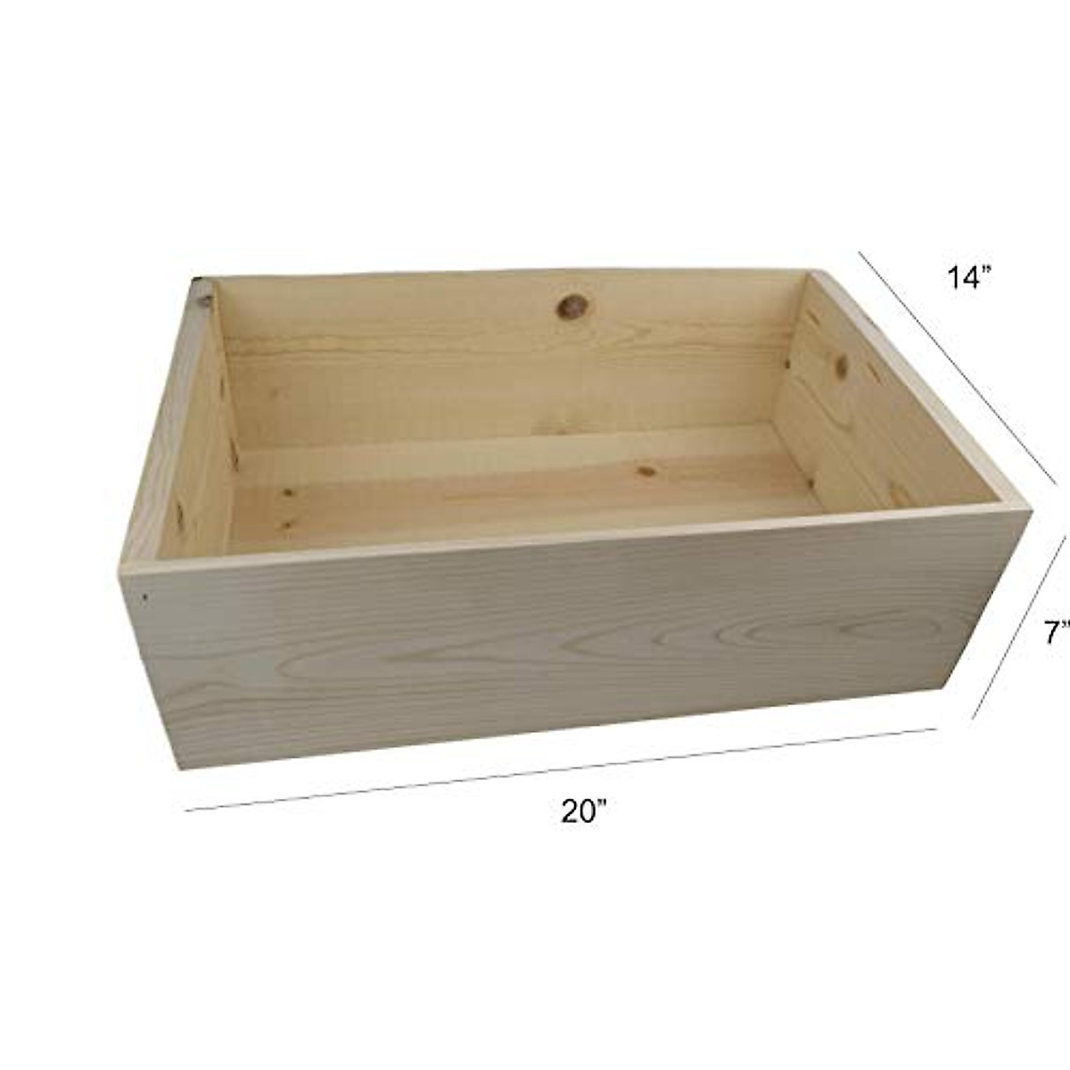 Wooden Pine Box