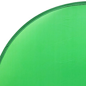 Green Screen Backdrop for Photography 142cm Round Green Screen Backdrop Portable Green Screen Chair Background for Video Chats Video Conference Game Single Layer L Size