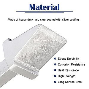 Blacksmith Anvil Hardy Shank Cutter Tool 3/4 inch Blacksmith Forging Tool for 3/4 inch Hardy hole of the anvil