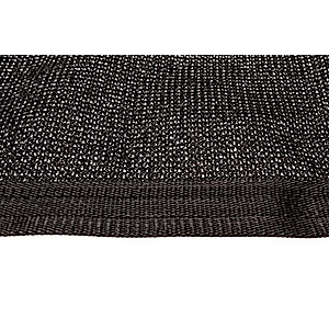 Be Cool Solutions 90% Black Outdoor Sun Shade Canopy: UV Protection Shade Cloth| Lightweight, Easy Setup Mesh Canopy Cover with Grommets| Sturdy, Durable Shade Fabric for Garden, Patio & Porch 6'x12'