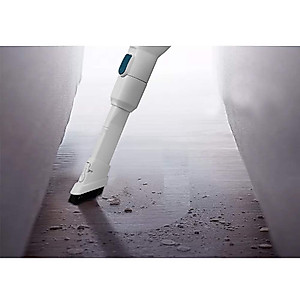 LUCKWIND Stick Vacuum Cleaner Handheld Cordless Electric Broom – Powerful Suction HEPA Filteration Lightweight Upright Rechargeable for Carpet Floor Car LED Bagless Portable(22kpa, Blue)