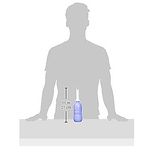 Brondell GoSpa Travel Bidet GS-70 Easy-to-use Portable Bidet with Convenient Nozzle Storage, Travel Bag, 400 ml Capacity, and Angled Nozzle Spray