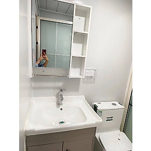 20FT*40FT Mobile Prefab Expendable Plastic Shed Tiny House, Outdoor Shed Tiny House,Modren Lockable Door and Vindeows, Villa, Office, Warehouse,(with Restroom and Kitchen)