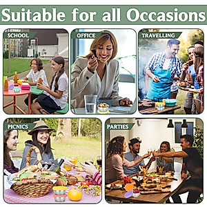 Milifox 6 Pack 1.7oz Stainless Steel Salad Dressing Containers To Go Stainless Steel Condiment Sauce Cups Container Small Reusable Dipping Cup with Leakproof Silicone Lids