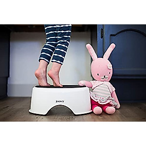 Joovy StepTool, Toddler Step Stool, Holds Up To 300 lbs, White