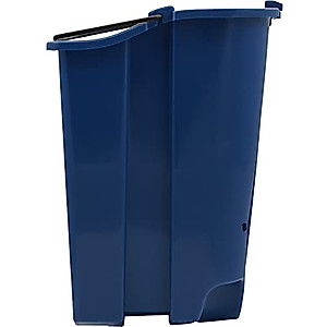 Carlisle FoodService Products Omnifit Mop Bucket with Side Press Wringer and Soiled Water Insert for Floor Cleaning, Kitchens, Restaurants, And Janitorial Use, Polypropylene (Pp), 35 Quarts, Yellow