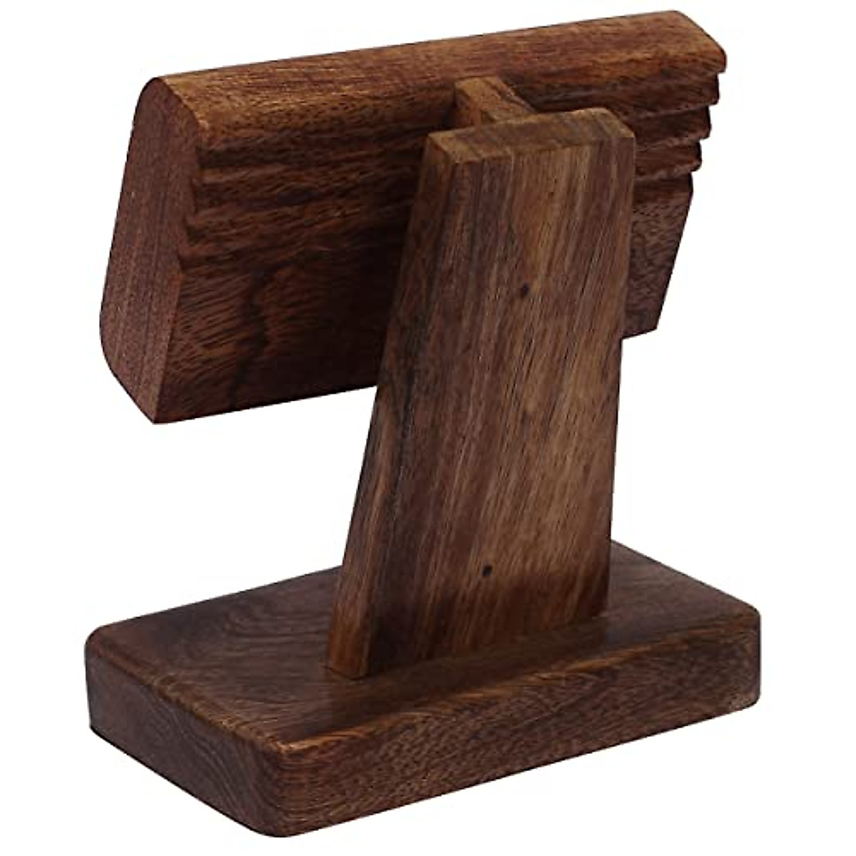 abhandicrafts 2 in 1 Watch Stand for Men Watch Display Stand Compliment All Watches/Moms, DADS, Grandparents Watch Organizer - Watch Holder