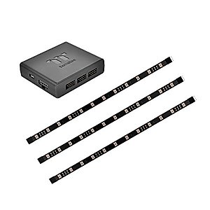 Thermaltake Pacific Lumi Plus 16.8 Million Colors Magnetic LED Strip 3 Pack CL-O014-PL00SW-A