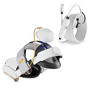 Syntech Charging Link Cable 16FT with Head Strap Compatible with Oculus Quest 2