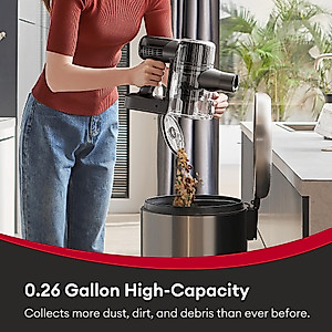 Ultenic U12 Vesla Cordless Vacuum Cleaner, 450W 30Kpa Powerful Stick Vacuum with Car Dashboard Like Screen, Tangle-Free Brush for Pet Hair, Tools for Hard Floor, Carpet, Car Cleaning