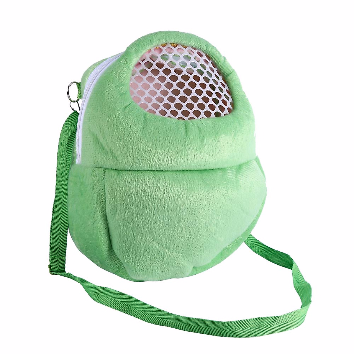 Ferret Carrier Bag,Ferret Sling Carrier Pet Carrier Bag Hamster Rat Cat Rabbit Pet Sling Carrier Backpack Hedgehog Chinchilla Ferret Slee Outdoor Traveling Bag Handbags Backpack(Green)