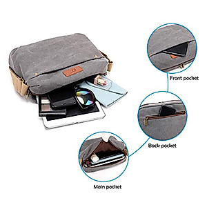 Collsants Small Canvas Crossbody Purse for Women Messange Bag Shoulder Bags Satchel