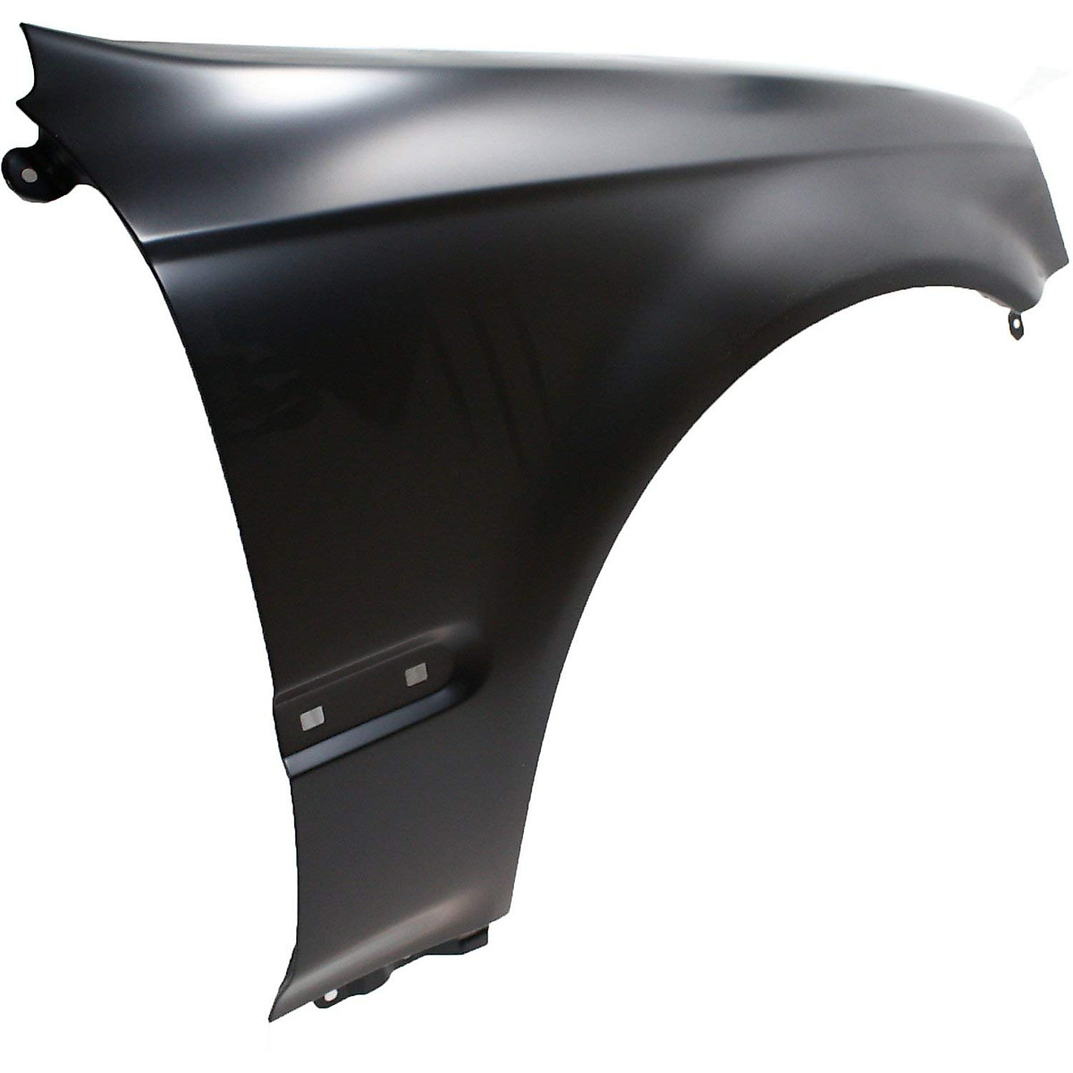 Evan Fischer Fender Set Compatible with 1999-2000 Honda Civic, Primed Steel With Molding Holes HO1241151 HO1240151
