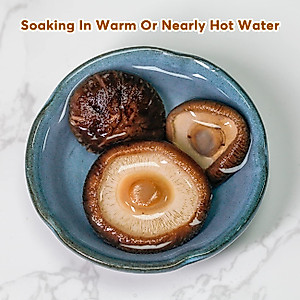 ONETANG Dried Shiitake Mushroom, Rehydrate Quickly, Soft Texture, Fresh Flavor, Stemless, Vacuum Sealed, Vegan Non-GMO, 2023 New Mushroom 8 Oz