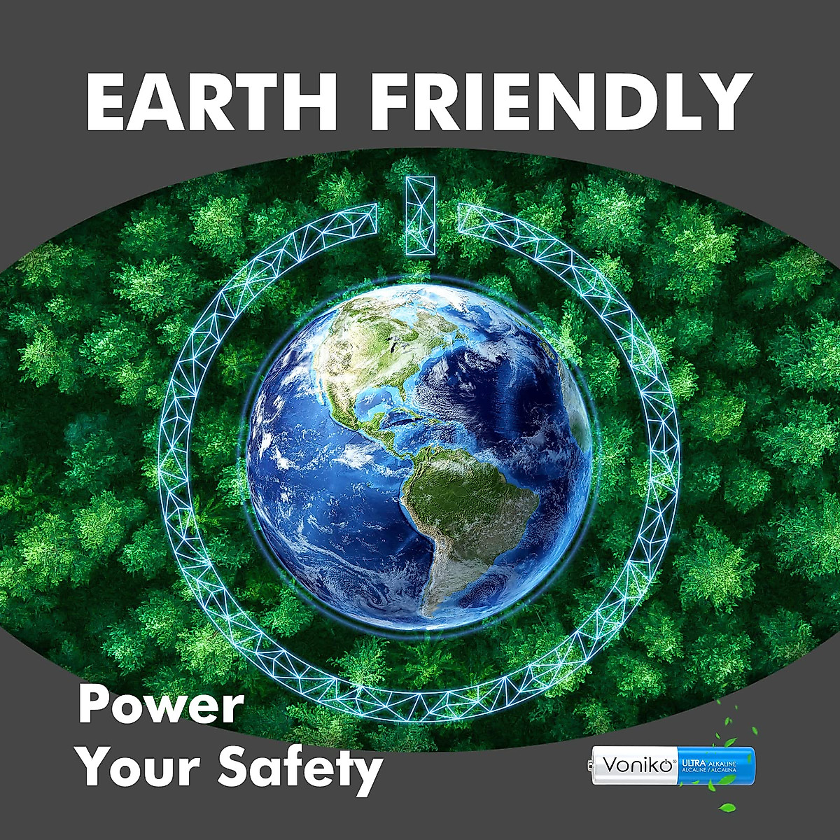 Voniko - Premium Grade AA Batteries - 36 Pack - Alkaline Double A Battery - Ultra Long-Lasting, Leakproof 1.5v Batteries - 10-Year Shelf Life