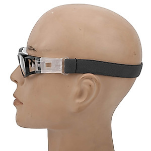 SUNGOOYUE VGEBY Goggles, Safety Goggles for Children - Adjustable Football Cycling Basketball Glasses (Black)