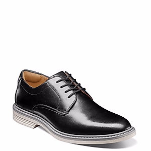 Florsheim Norwalk Plain Toe Oxford Men's Oxford, 12 2E US, Black