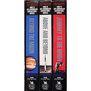 Reader's Digest Presents, NBC's An American Adventure Space(VHS Tapes) (Volume 1 - Journey To The Moon, Volume 2 - Above And Beyond)