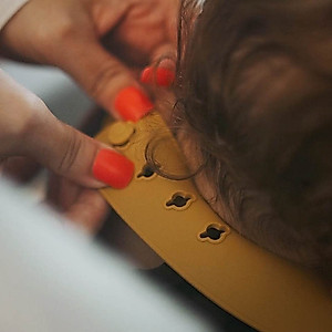 Moonkie Silicone Baby Bibs Set Of 2 | BPA Free Waterproof | Soft Flexible Adjustable Silicone Bibs for Babies & Toddlers(Tradewinds/Teal)