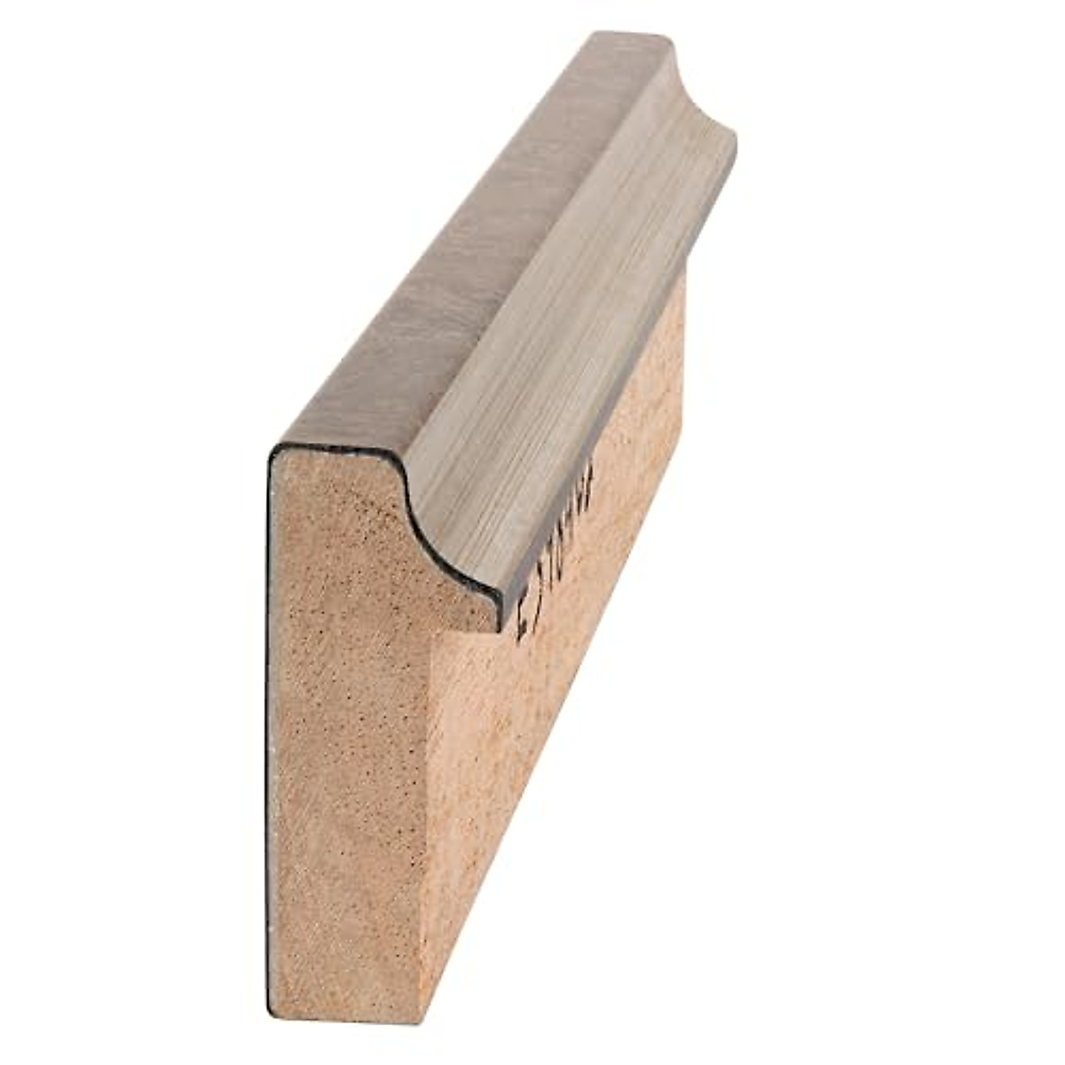 ArtToFrames 8x20 Inch Multi Picture Frame, This 0.94 Inch Custom Wood Poster Frame is Other - Comes with Foam Backing 3/16 inch and Regular Glass (FBPLE398402-8x20)