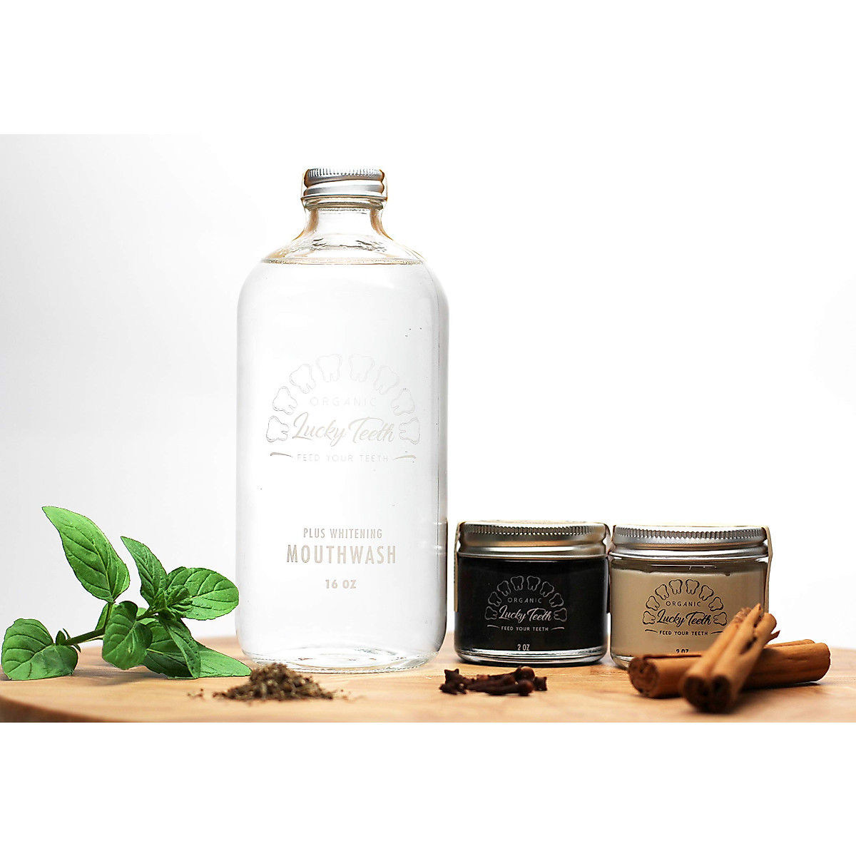 Lucky Teeth Organic Toothpaste-All Natural, Remineralizes and Fortifies Teeth and Gums. (4.5 oz 1 Pack)