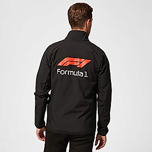 Men's Formula 1 F1 Tech Collection Team Softshell Jacket, Black, XL