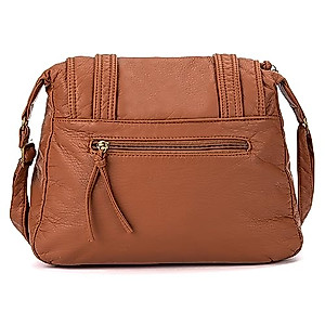 Montana West Crossbody Bags for Women Messenger Bags Multi Pocket Shoulder Purse and Handbags Pocketbook,MWC-045-CM