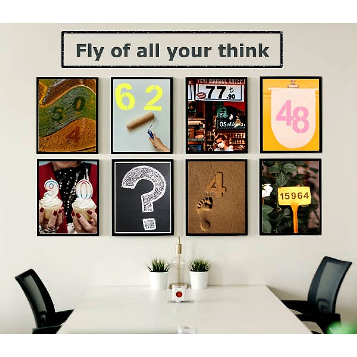 10 Inch Large Number Stencils Kit 0-9 Address Number Stencil Set Reusable Plastic Number Painting Templates Stencils for Address Number Mailbox Signs Road Parking Lot Door Trucks Painting Stencils