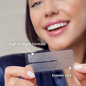 Taeity Teeth Whitening Strips - Non-Sensitive & Strong Formula (28 Strips, 14 Treatments)