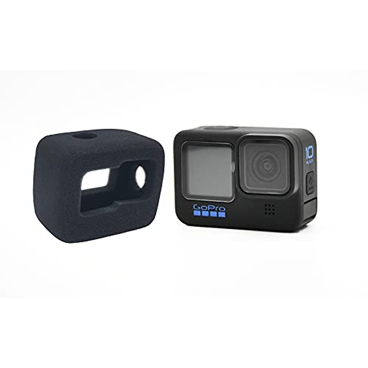 VGSION Windslayer Foam Housing Wind Noise Reduction Case for GoPro Hero 11/ Hero 10/ Hero 9 Black(1 PC Pack)