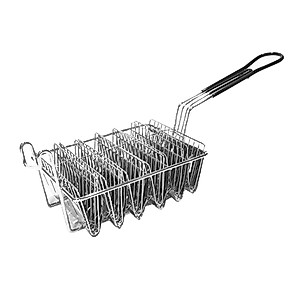 NC Taco Deep Shell Fryer Taco Holder Basket with Grip Handle, Practical, 4/6 Shells Optional - 6 Shells