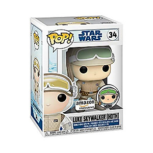 Funko Pop! Star Wars: Hoth Luke Skywalker with Pin