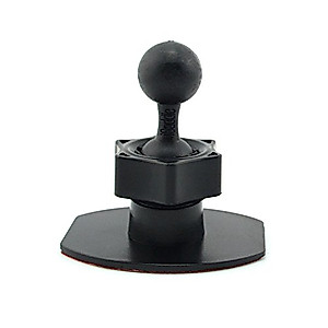 iSaddle CH370 3M Adhesive Sticky Mount Holder for All Garmin Nuvi GPS Navigator - Car Dashboard/Desk Mount Holder with Exclusive 17mm Ball Connection