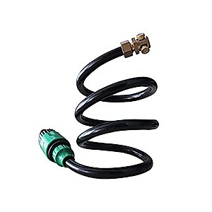 Flex Cobra Mist Stand,Water Mister Stand for Outside Patio,Outdoor Mist Sprinklers Hose Cooling System,Garden Plants Hummingbird Pool Greenhouse Backyard Personal Portable Misting (2m/78.74inches)