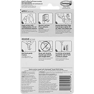 Command Small Wire Toggle Hooks, Damage Free Hanging Wall Hooks with Adhesive Strips, No Tools Wall Hooks for Hanging Organizational Items in Living Spaces, 9 White Hooks and 12 Command Strips