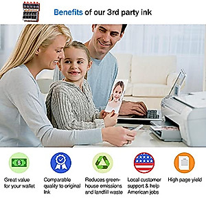 Cartlee 10 Compatible PGI-35 CLI-36 High Yield Ink Cartridges for PIXMA iP100, PIXMA iP110 (5 Black, 5 Color)