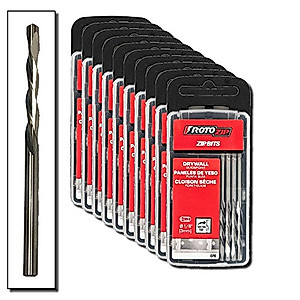 RotoZip 1/8'' Guide Point Drywall Router Bits for Cutout Tools, ROTO ZIP - GP8-80/PACK