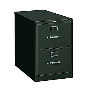 The HON Company Office Filing 310 Cabinet, 2-Drawer, Charcoal