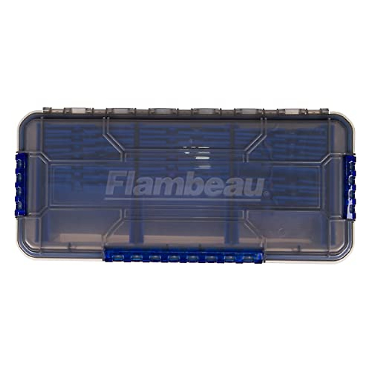 Flambeau Outdoors Zerust MAX Waterproof Blade Krate | 21 Removable Bladed Lure Anti-Corrosion Zerust Folders, Individually Protect and Store Spinnerbaits, Chatterbaits, Bladed Lures, 14" x 6.4" x 5.3"